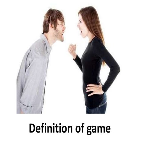 Definition of game | PPT