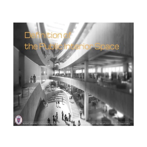 Public and semi public spa ce | PPTX