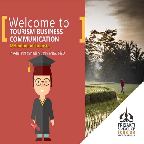 Definition of tourism | PDF