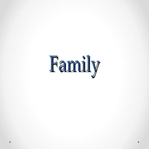 Definitions of family | PPT
