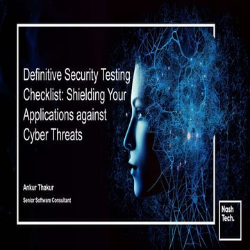 Definitive Security Testing Checklist Shielding Your Applications