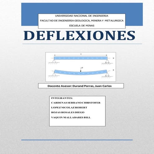 Deflexiones | DOCX