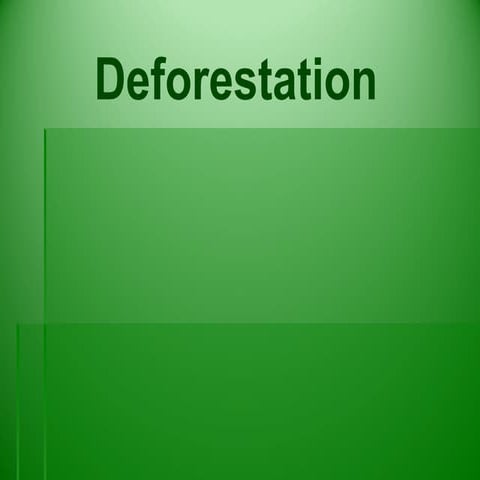 Deforestation | PPT