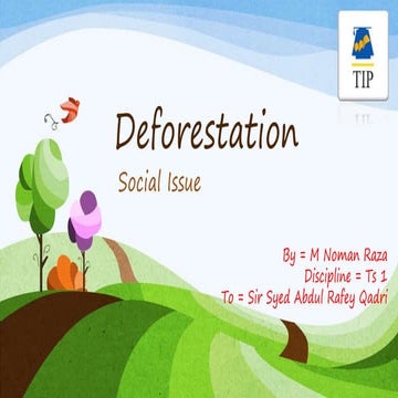 Deforestation (1) | PPT