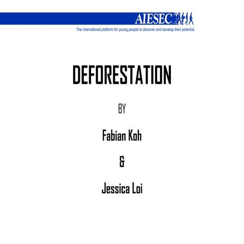 Deforestation | PPT
