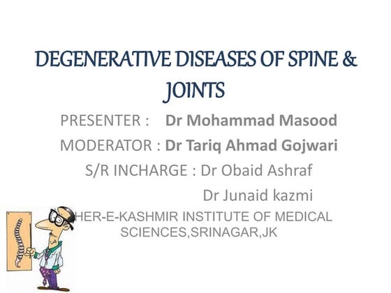 Abcs of the degenerative spine | PDF