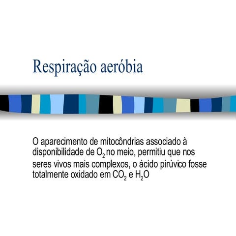 Degradação do ácido pirúvico em aerobiose | PPT