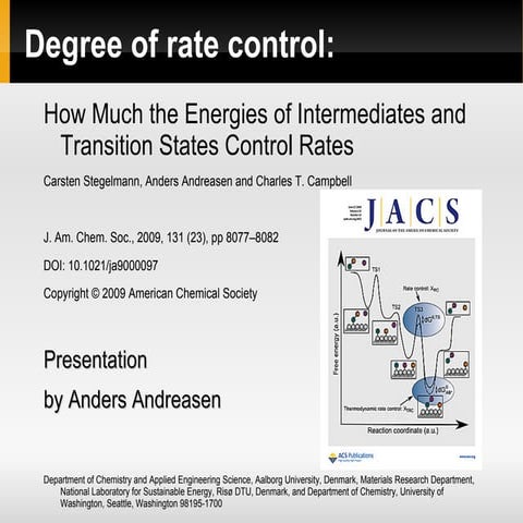 Degree of rate contrel | PDF