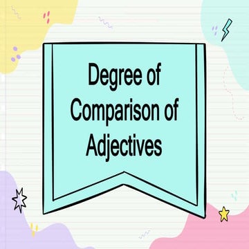 English degree of adjectives for grade 3.pptx