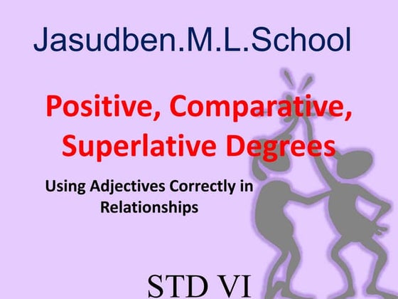 Comparative adjectives | PPT