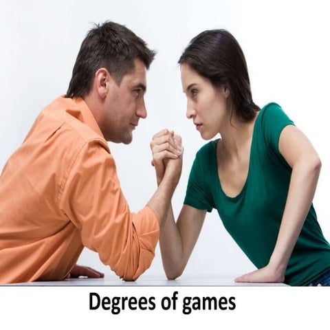 Degrees of games | PPT