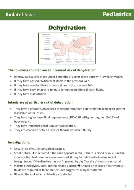 Fluid therapy in children | PPT