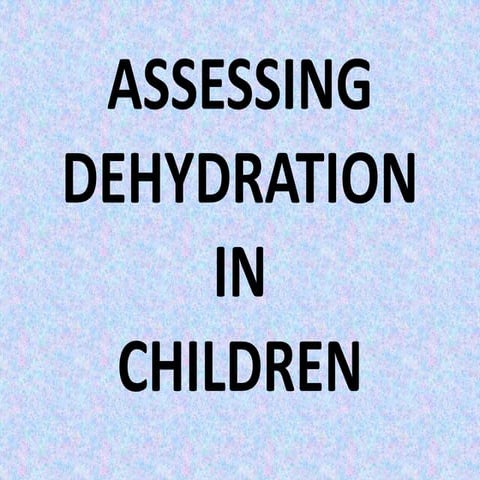 Dehydration In children | PPT