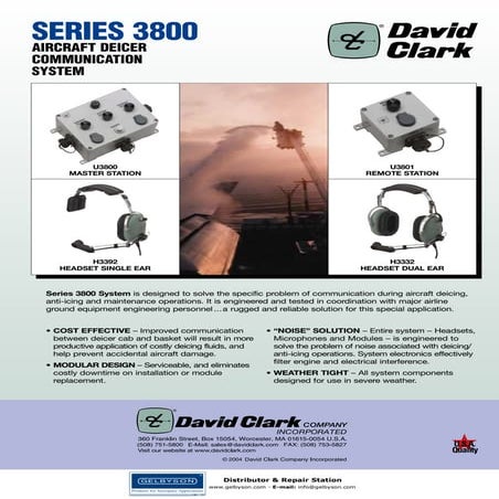 Deicer headsets&systems | PDF