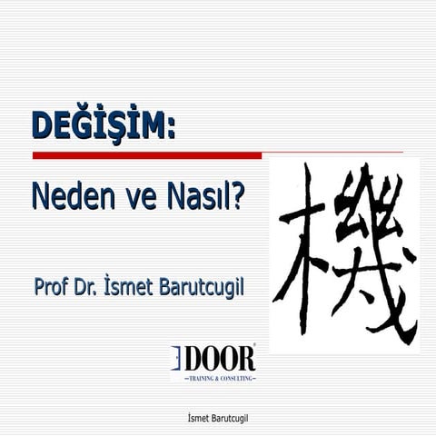 Değişim: Neden ve Nasıl? | PPT
