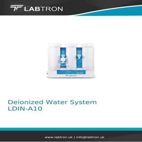 Deionized Water System | PDF