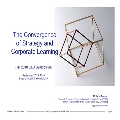 The Convergence of Strategy and Learning | PDF