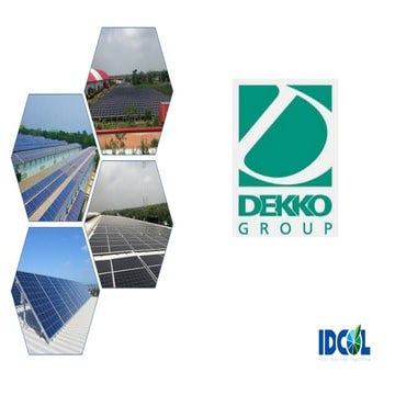 Dekko Designs & Washing Ltd Solar projects.pptx