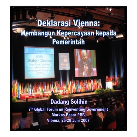 Deklarasi Vienna: Membangun Kepercayaan pada Pemerintah | PDF