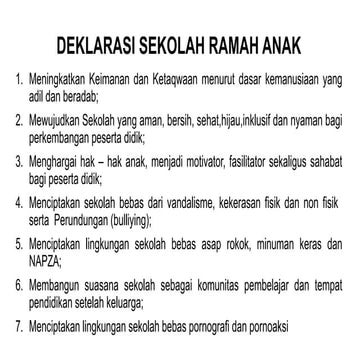 CONTOH DEKLARASI SEKOLAH RAMAH ANAK.pptx
