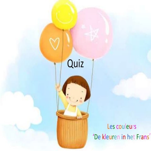 De kleuren/ Les couleurs | PPTX