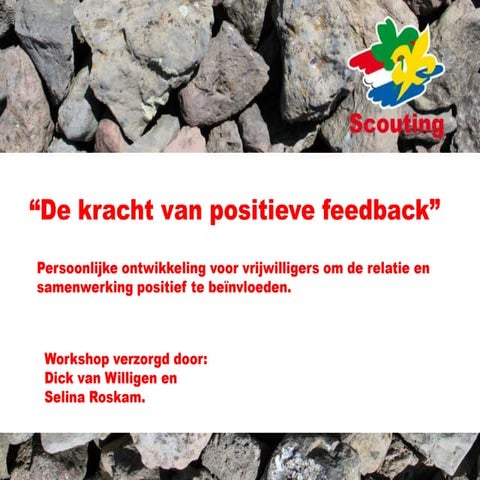 De kracht van positieve feedback | PPTX