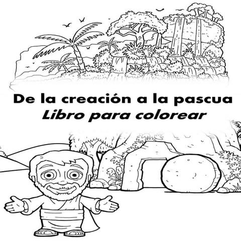 Dibujos Religiosos De Pascua Para Colorear E Imprimir Páginas Para