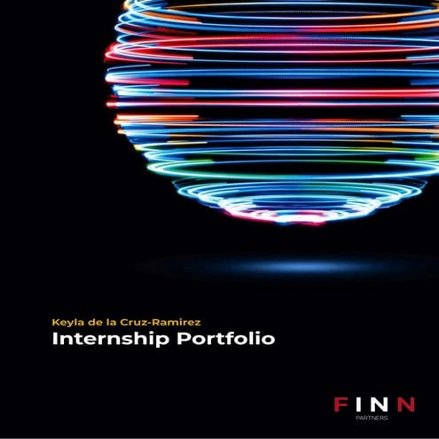 FINN Partners Internship: Portfolio & Writing Samples | PDF