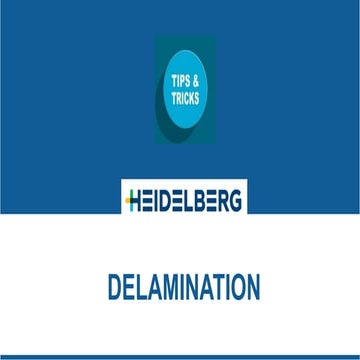 Delamination | PPTX