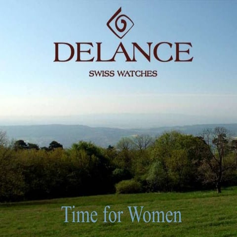 Ocean Collection Delance Swiss Watches for women | PPTX