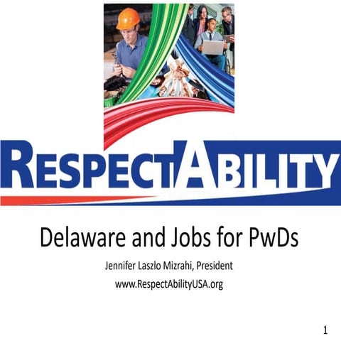 Delaware and Jobs for PwDs.ppt