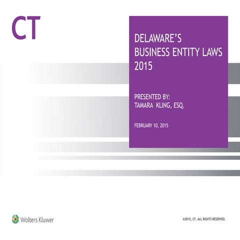 Delaware Business Law | PDF