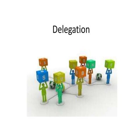 Delegation | PPTX