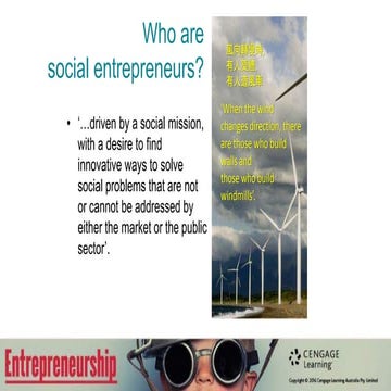 Social and ethical entrepreneurship | PPTX