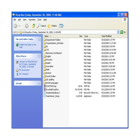 Deleted Common Drive Files | PPT