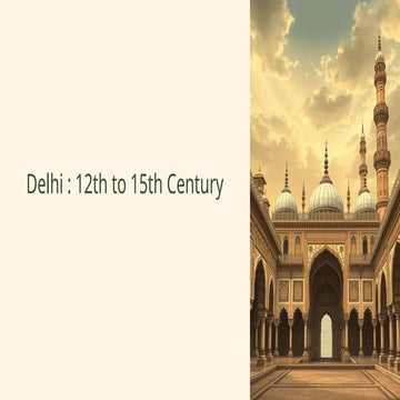 Delhi Sultanate | PPTX