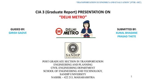 Delhi metro case study | DOCX
