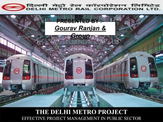 Delhi metro case study | DOCX
