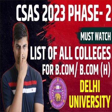 Delhi University Preference List by sunil panda | PPTX