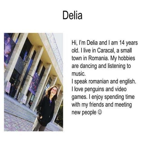 Delia | PPTX