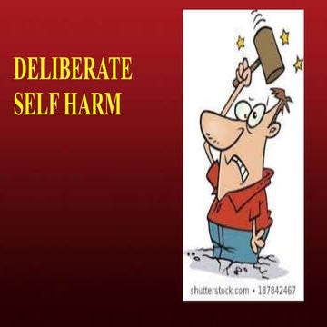 Introducing self harm | PDF