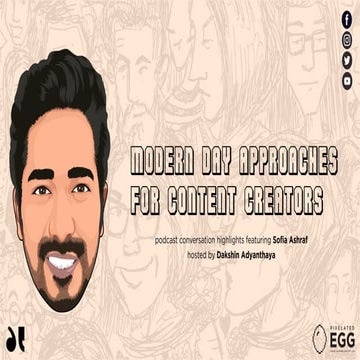 Approaches For Content Creators ft. Sofia Ashraf - Deliberate Talks ...