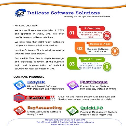 Deskera ERP | PDF