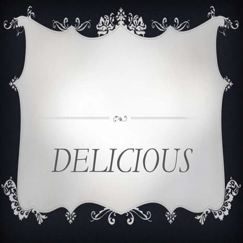 Delicious | PPTX