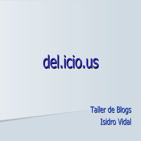 del.icio.us