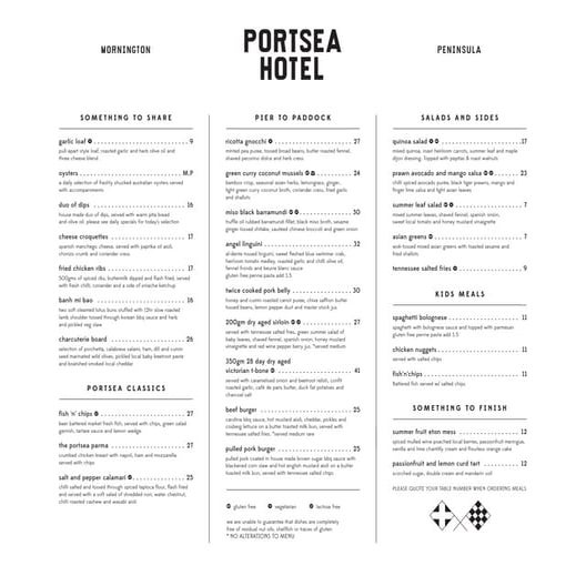 DR Dinner TDH Menu 1 | PPT