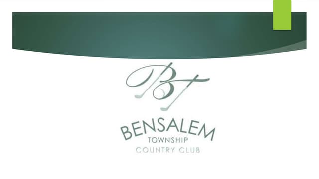 Bensalemcountry, Bensalem township country club