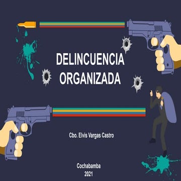 Delincuencia organizada: claves para entenderla | PPT
