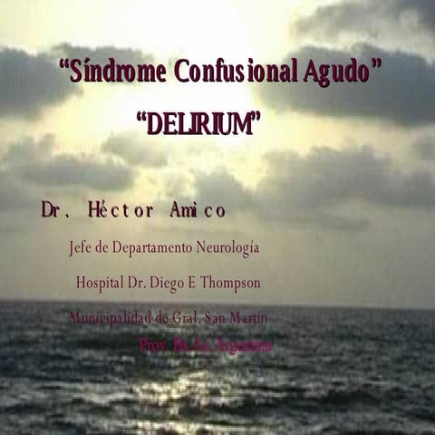 Delirium | PPT