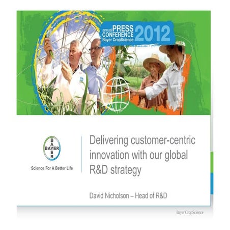 Delivering customer centric innovation with our global r&d strategy ...